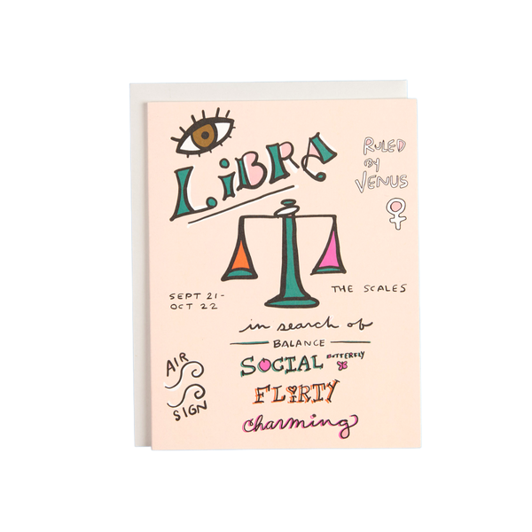 Astrology Collection Libra Card – POP SOCIETY